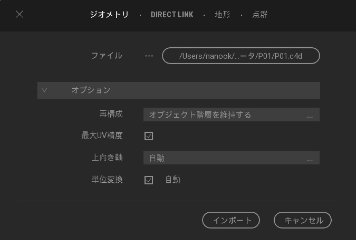P01 Twinmotion データの取込み｜nanook design