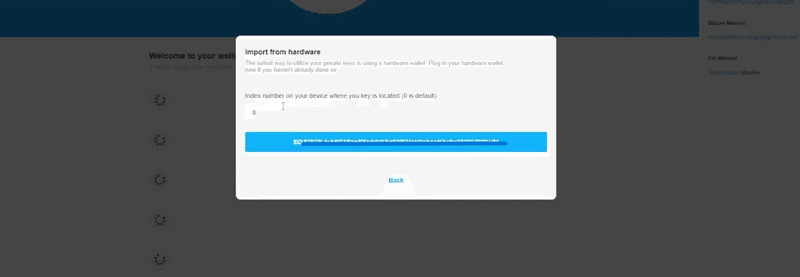 サードパーティのアプリでLEDGER EOSアカウントを作成｜ledger｜note