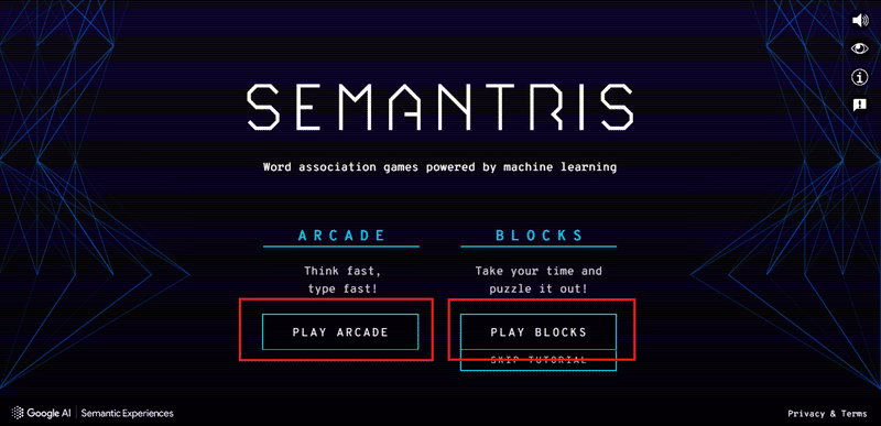 SEMANTRISをプレイ｜wakaba.sh