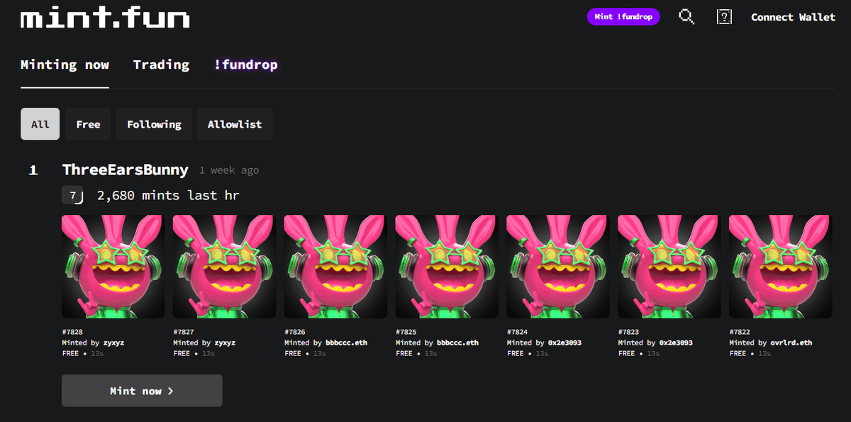 OpenAI CEOの投資が生んだNFTプラットフォーム「Mint.fun」とは？｜0xpanda alpha lab