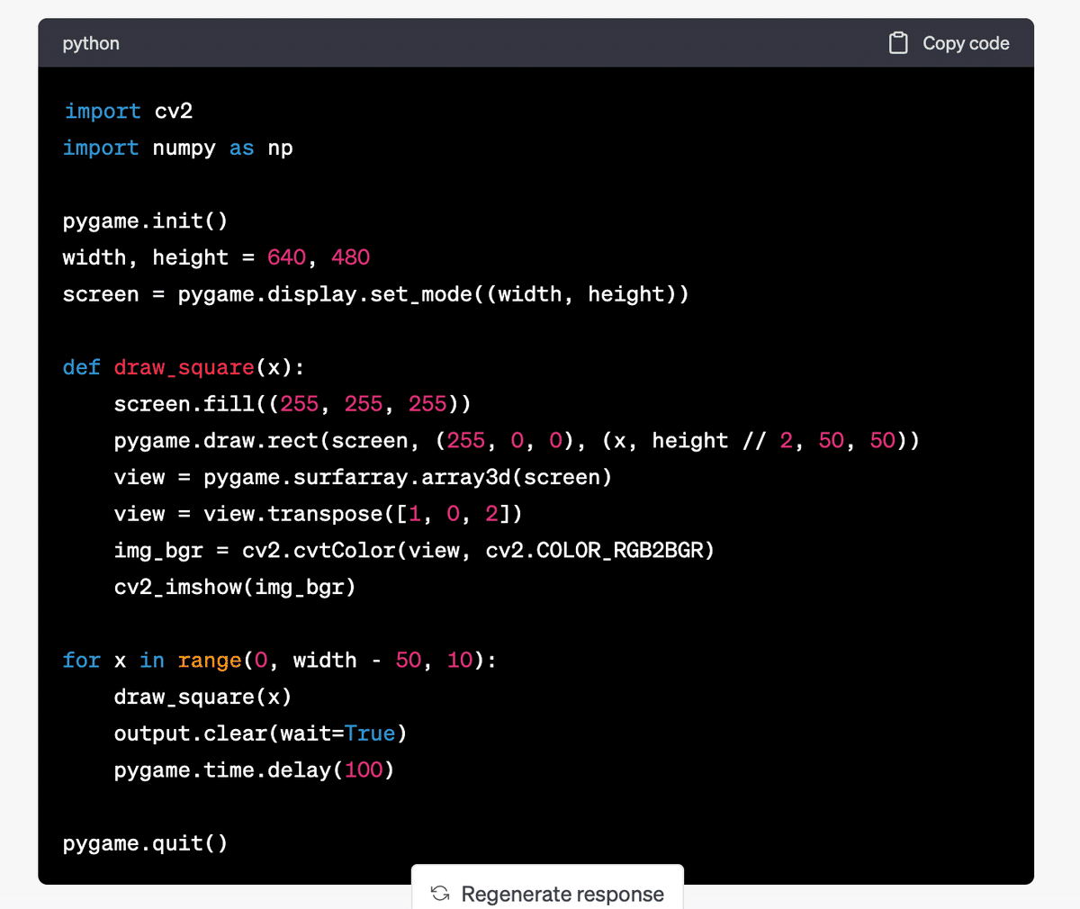 非エンジニアのChatGPT Python / Colabで水平移動｜Sakura