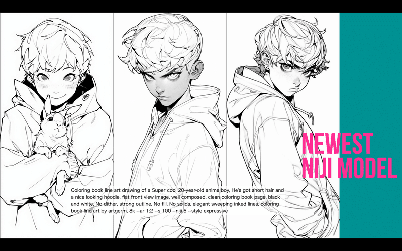 Vlog - 2023/04/20 Niji Modelのstyle expressiveを使った漫画スタイルのビジュアル生成[続報 ...