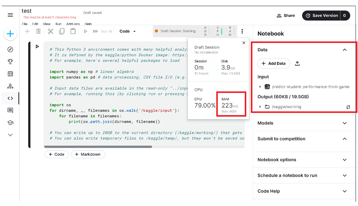 コンペ用メモ：Kaggle｜KIYO