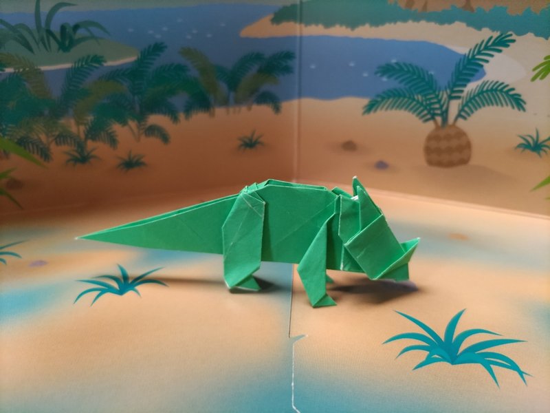 Origami Memories №1 スティラコサウルス｜道成寺 夜香