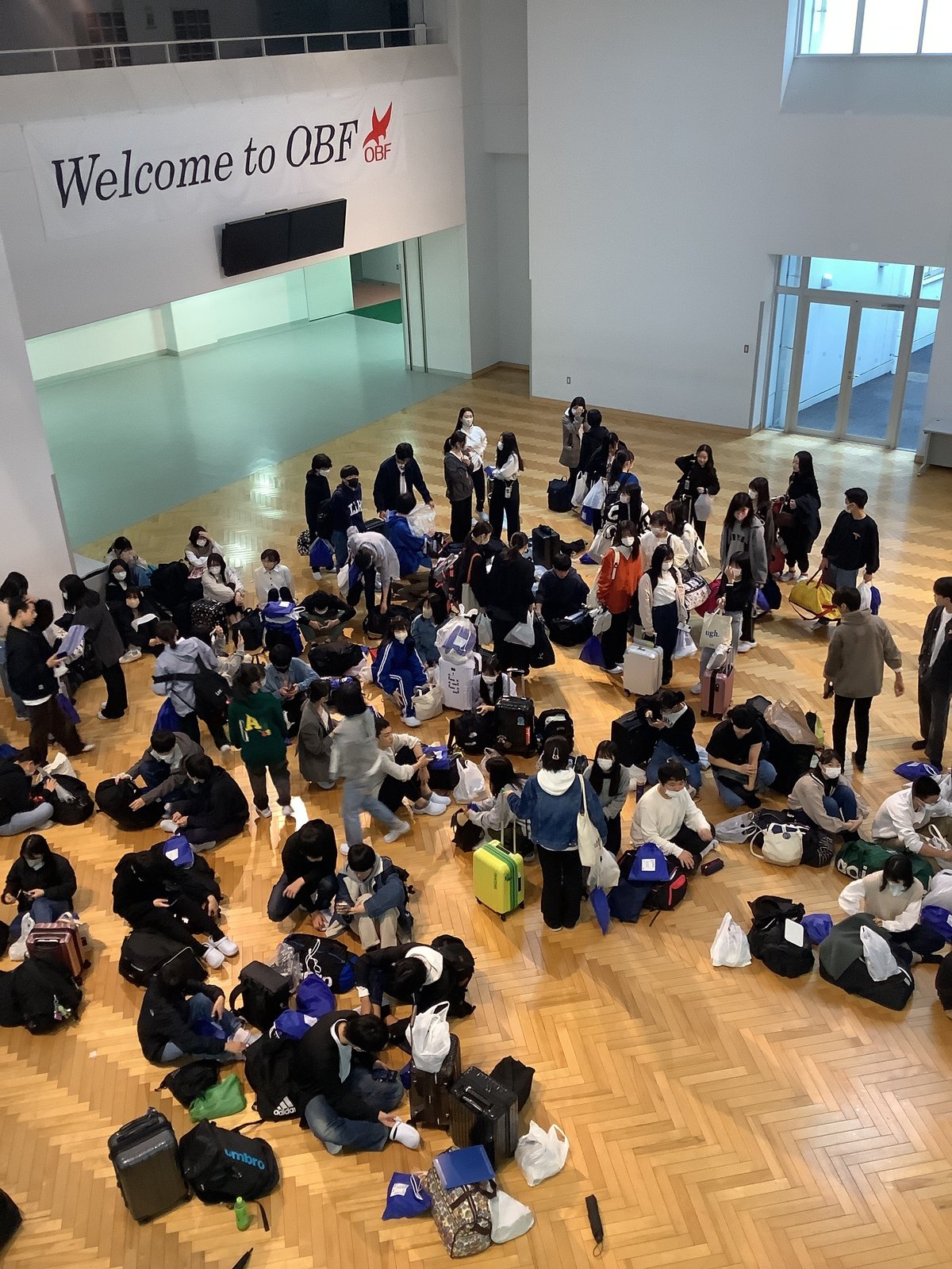 1年 宿泊オリエンテーションに出発！｜大阪府立大阪ビジネスフロンティア高等学校 (OBF高校)