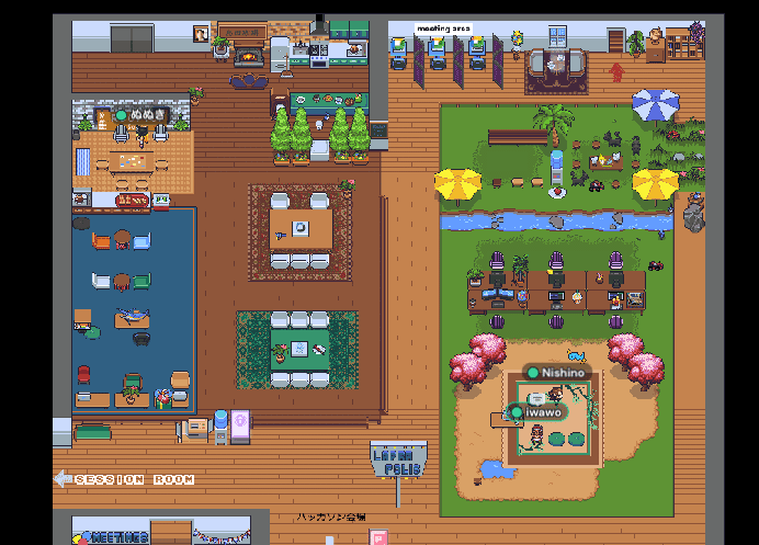 バーチャルオフィスをオフィス移転...？Gather大改装の裏側！｜LAPRAS BACKBONE