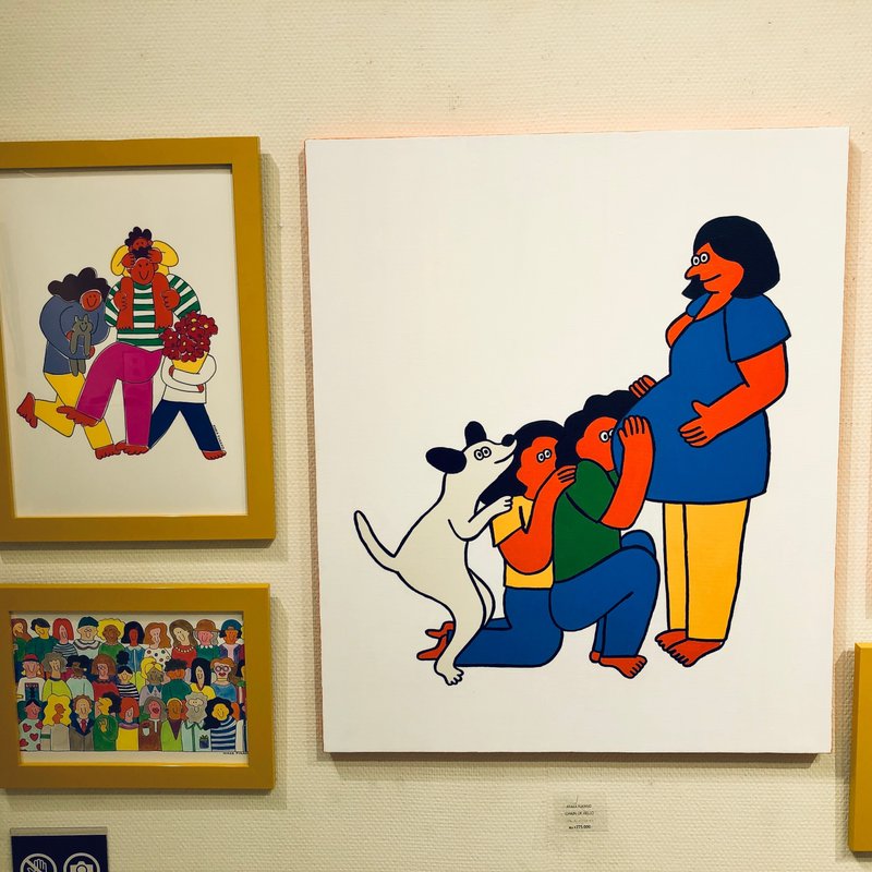 春のとともにやってきたたくさんの愛「AYAKA FUKANO exhibition “SEE/SAW”」｜オオツボマアク / maark