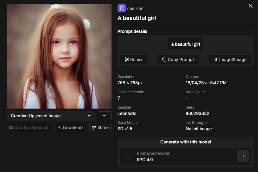 Note-004 "Leonardo.ai" 巷で話題の画像生成AIツールのオススメ。｜suzcue