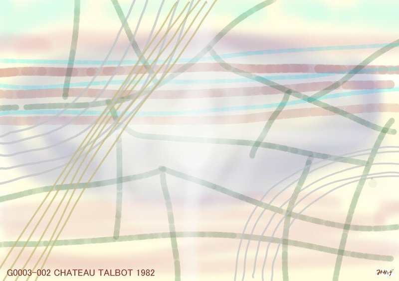 Great Vintage Wine Challenge "CHATEAU TALBOT 1982"｜MIKAGE