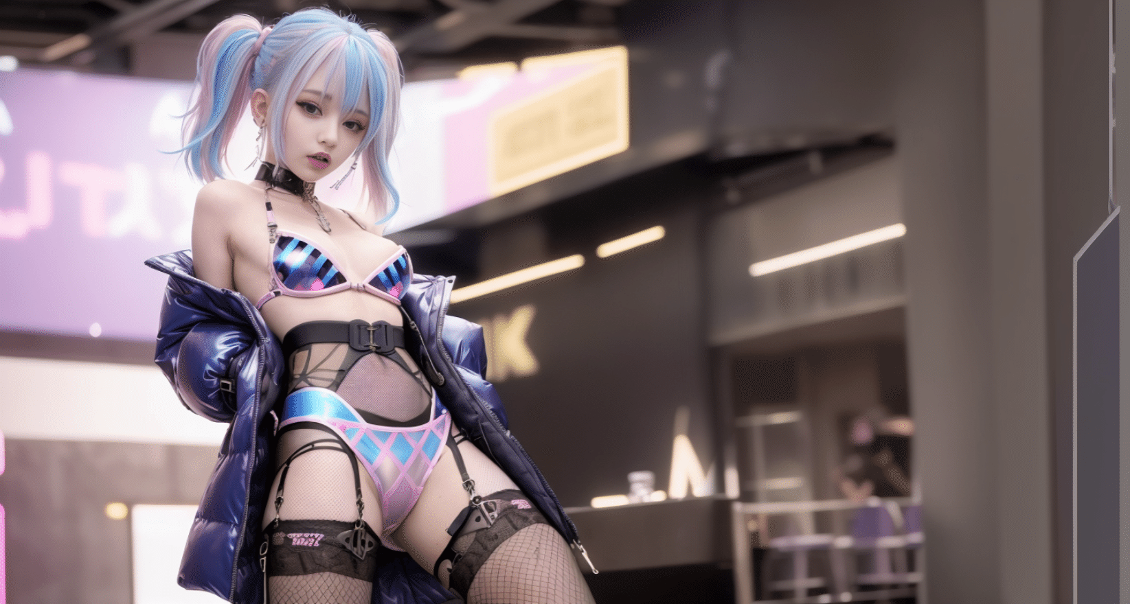 Aiartサイバーマイン系ファッションの女の子｜Aizawa Aiko｜note