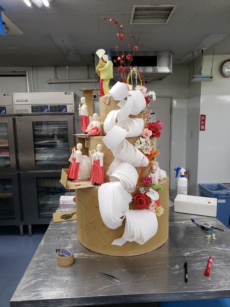 ケーキデザイナーの世界大会へ！！ #11 ラフに組み上げ｜OtsukaYosuke 大塚陽介
