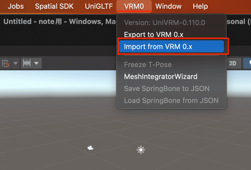 .VRMの3Dアバターを.fbxに変換してSpatialへ｜よんふく