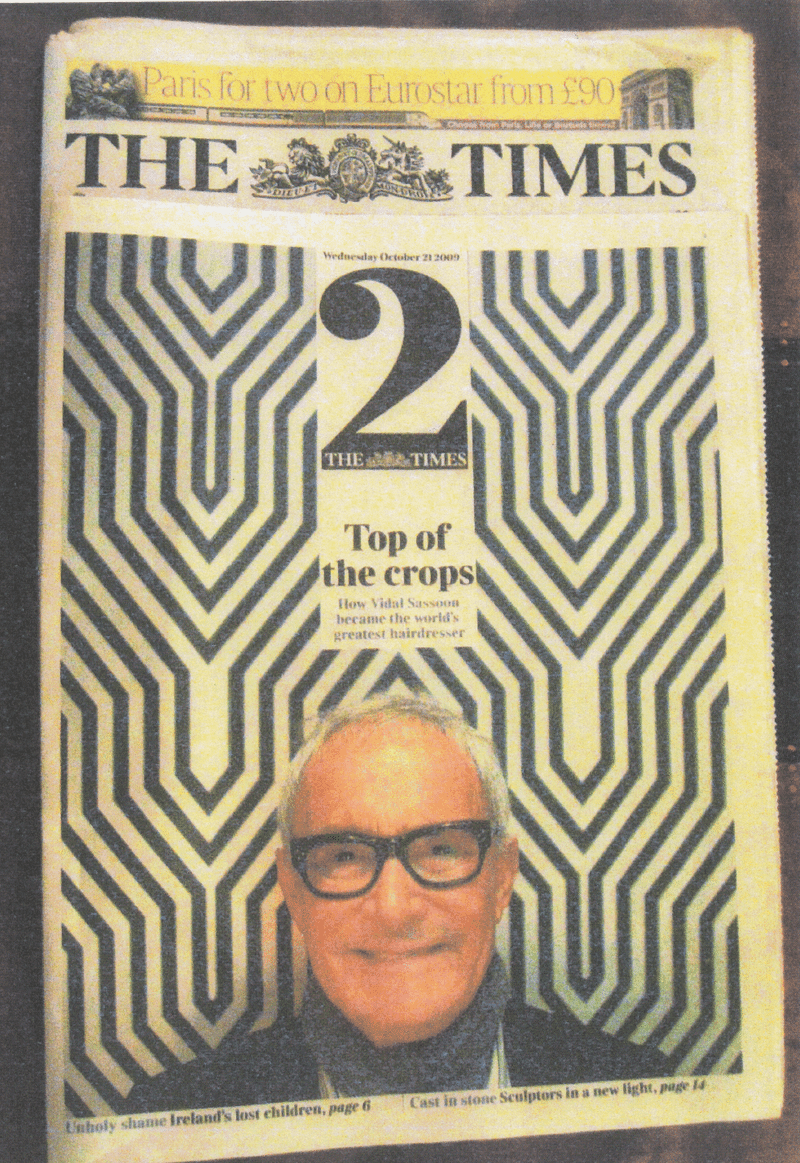 File 10. 今日5月9日は、11年前、Mr Vidal Sassoonがこの世を去った日です。あらためて、ご冥福をお祈りいたします。｜石井曜子
