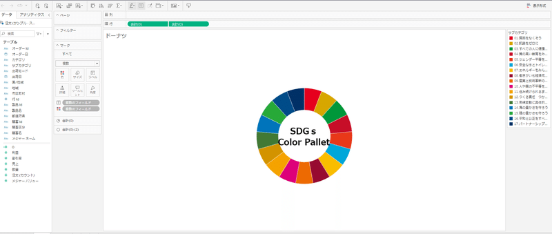 TableauでSDGsカラーパレットを作ってみた｜Emi Kai