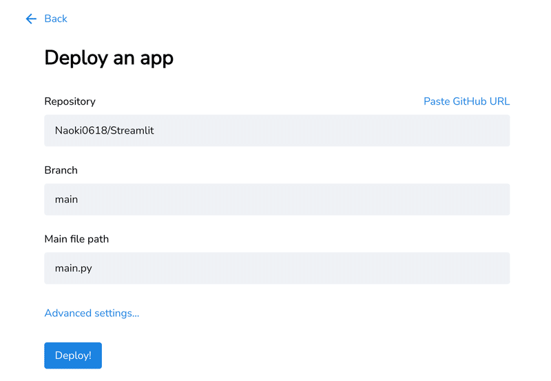 エラー発生から解決まで！Pythonのstreamlitデプロイ記録｜hondy