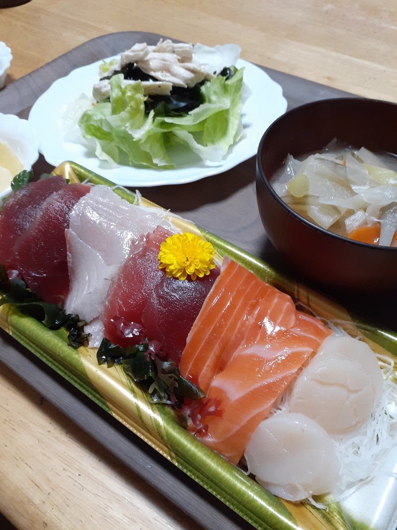 『お刺身盛り』(塩分0.8g)｜guttyo