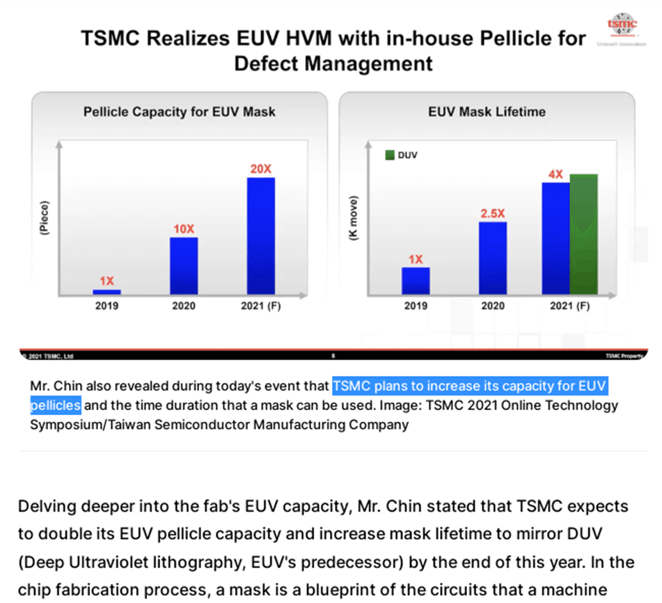 EUVペリクルの話題をざっくり解説｜リソグラフィエンジニアの戯言