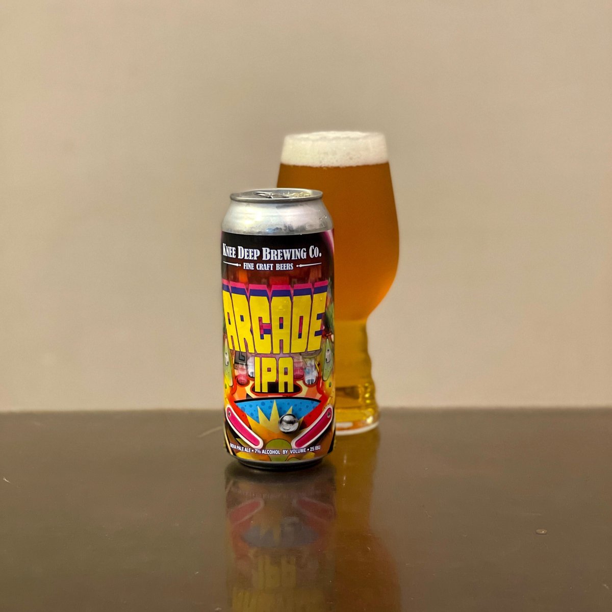 KNEE DEEP BREWINGの「ARCADE IPA」｜yamashin0120