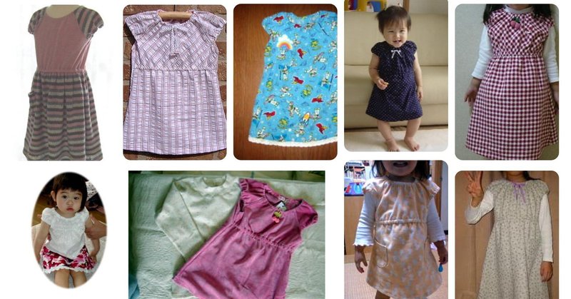 チュニックワンピの型紙公開しましたよ～使ってくださいね｜SEWING ORIKA