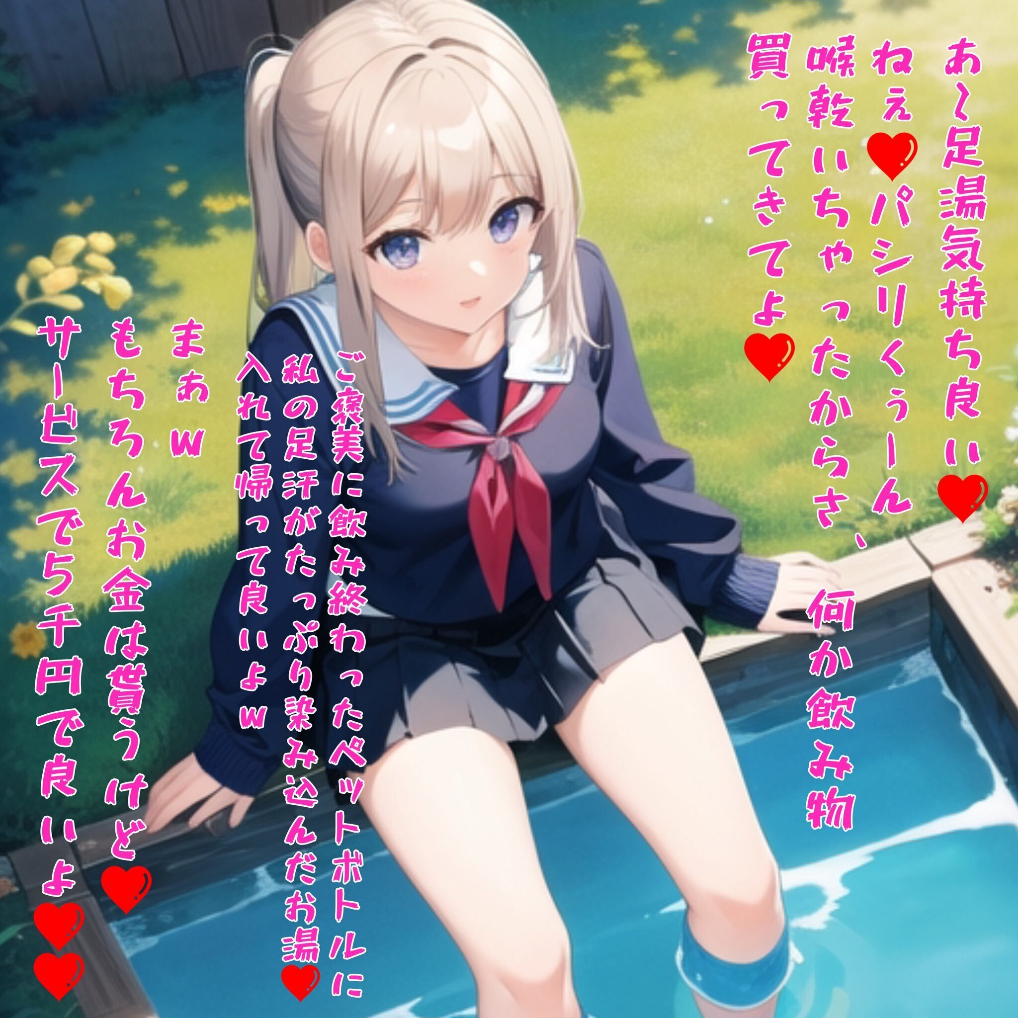 マゾ向け文字コラ(ai画像使用)|ひとひら