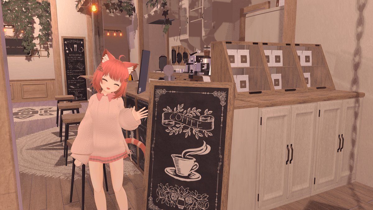 【VRChat】カフェのワールド紹介！｜ことは しろ