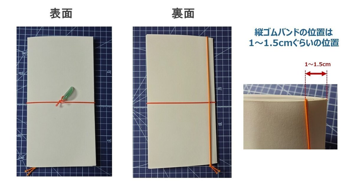 #009 横ゴムバンドで手帳をもっと使いやすく!｜Note3ori