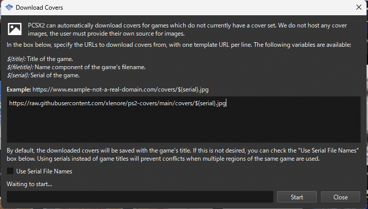pcsx2のcover downloder のURL｜ハコダテ