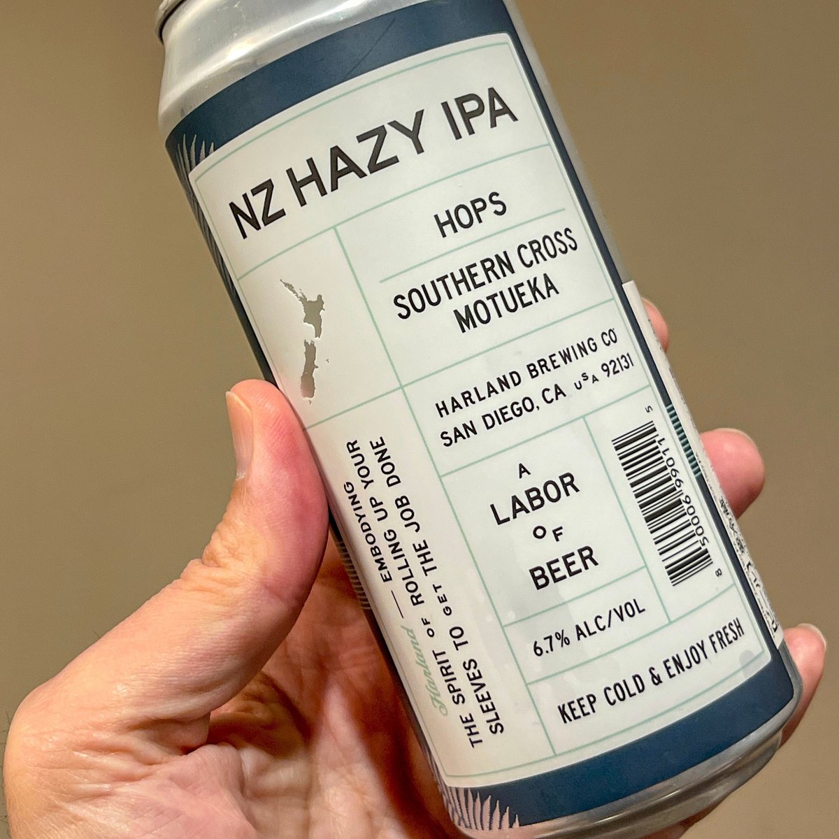 HARLAND BREWINGの「NEW ZEALAND HAZY IPA」｜yamashin0120