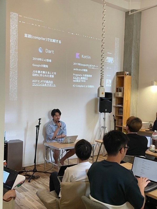 大阪.dart行ってきました!｜Junichi Hashimoto