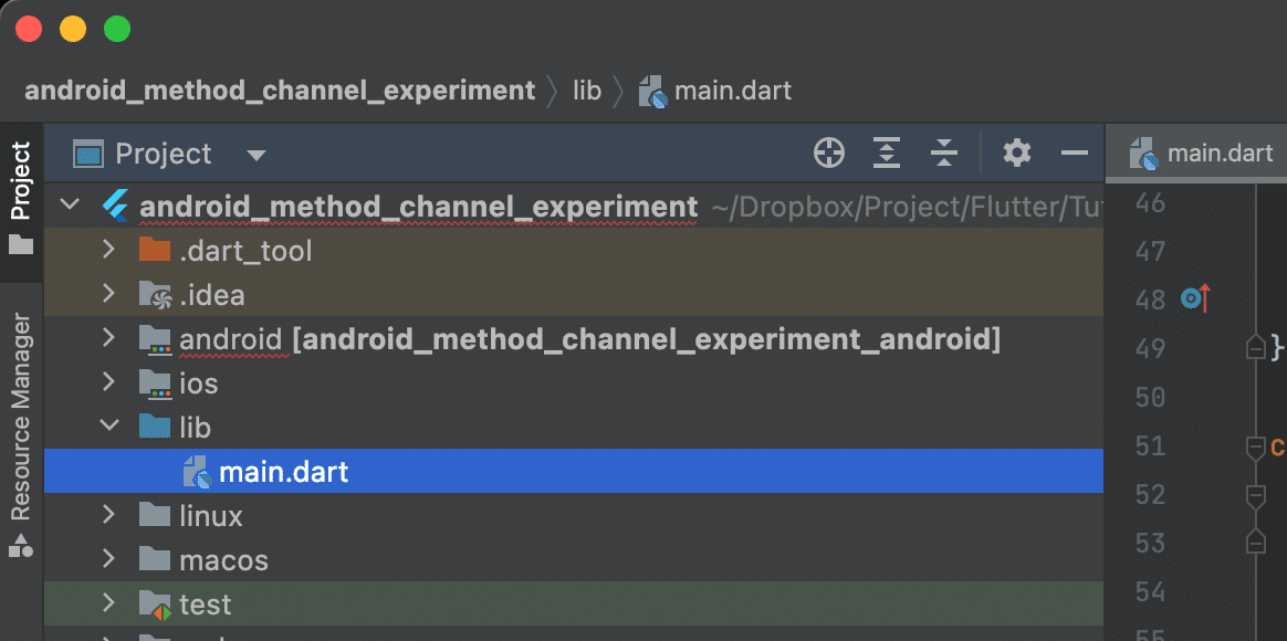 Flutter勉強日記: AndroidのネイティブコードをFlutter Widgetから呼ぶメソッドチャンネルを試してみた｜mizutory