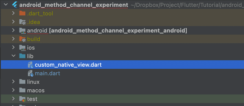 Flutter勉強日記: AndroidのネイティブビューをFlutterのWidget上に描画する方法｜mizutory