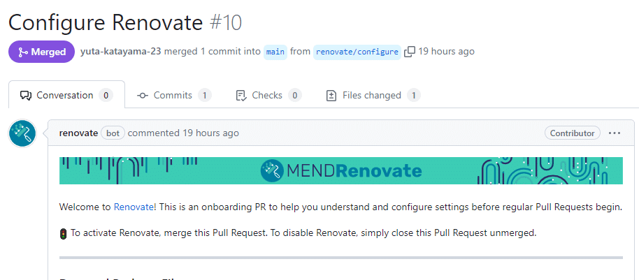 [GitHub][JavaScript][Node.js] Renovateでライブラリ更新を自動化する PR作成・package.jsonとlockファイル更新・テスト実行まで ｜SHIFT ...