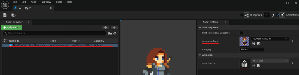 How to PaperZD その2-Blueprintの作成からキャラを動かすまで-｜敷本ホノ┃#indiegamedev