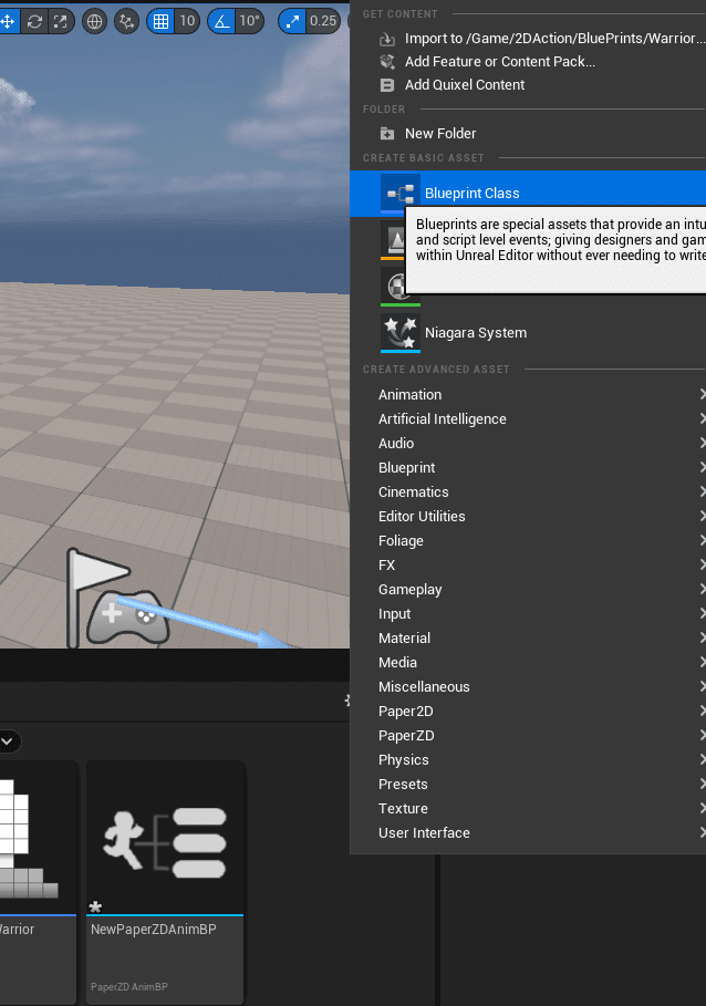 How to PaperZD その2-Blueprintの作成からキャラを動かすまで-｜敷本ホノ┃#indiegamedev