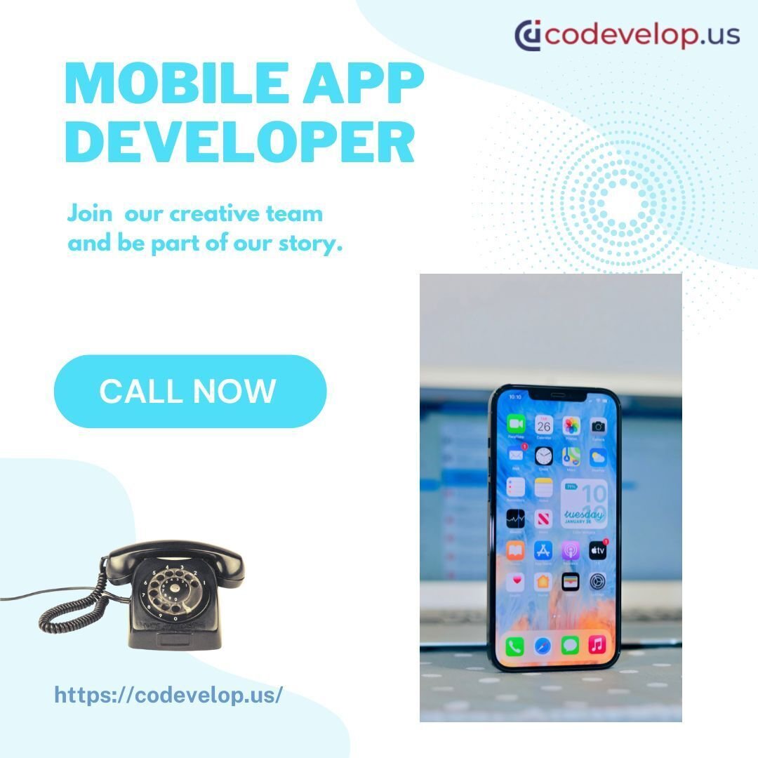 Mobile app development services｜Codevelop