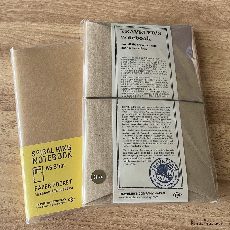 トラベラーズノート デビューでコラージュする｜hime*memo