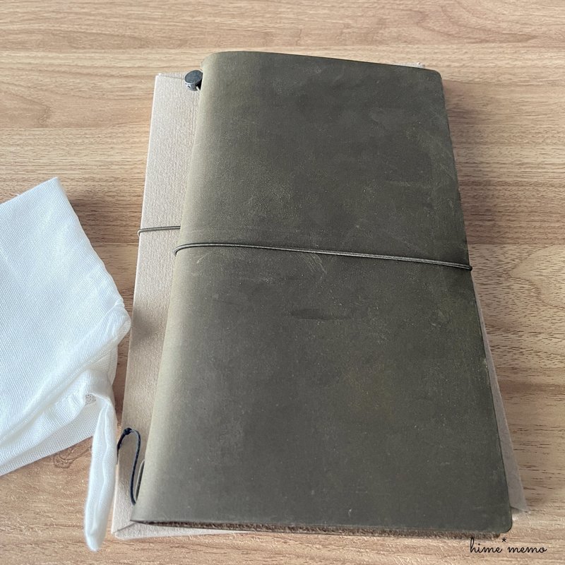 トラベラーズノート デビューでコラージュする｜hime*memo