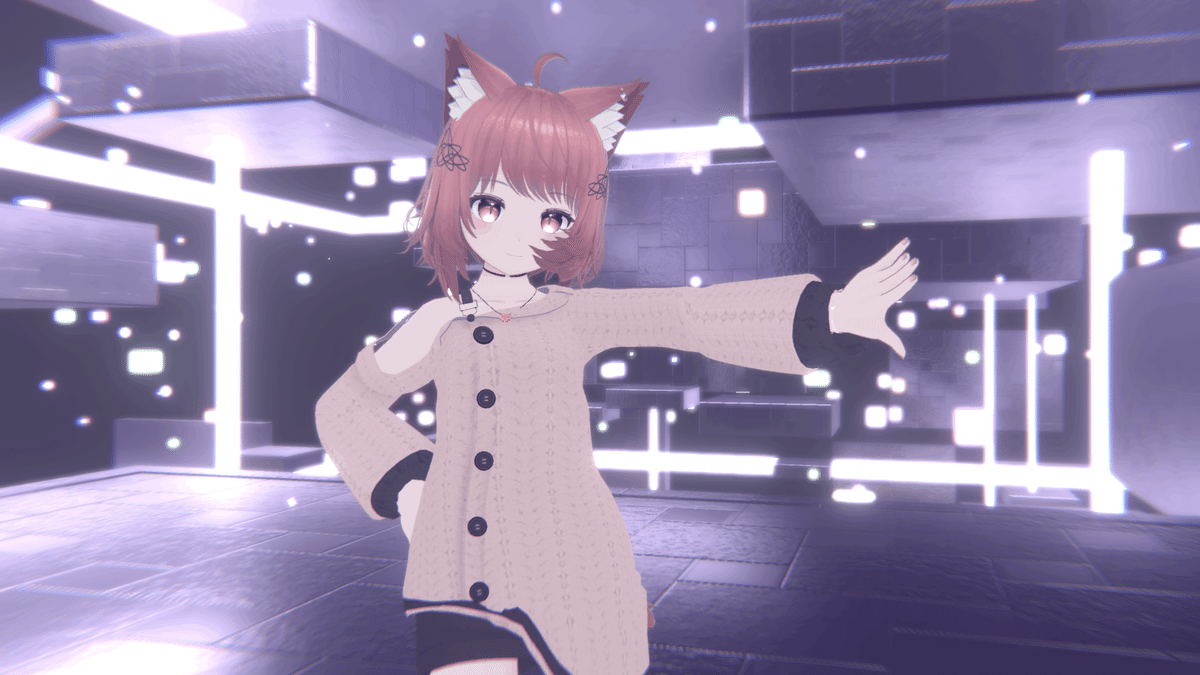 【VRChat】自分のアバターが踊っている姿を見れるワールド（MMD World）｜ことは しろ