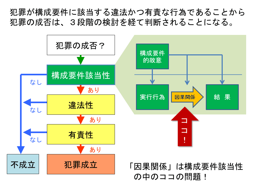 【学ぼう‼刑法】入門編/総論06/因果関係と相当因果関係説|杉山博亮
