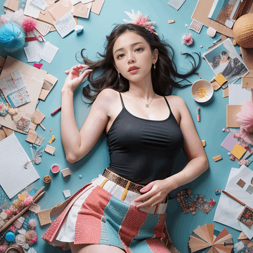 商用利用可AIモデル『SweetMuse』みんなの作例集｜美波あい