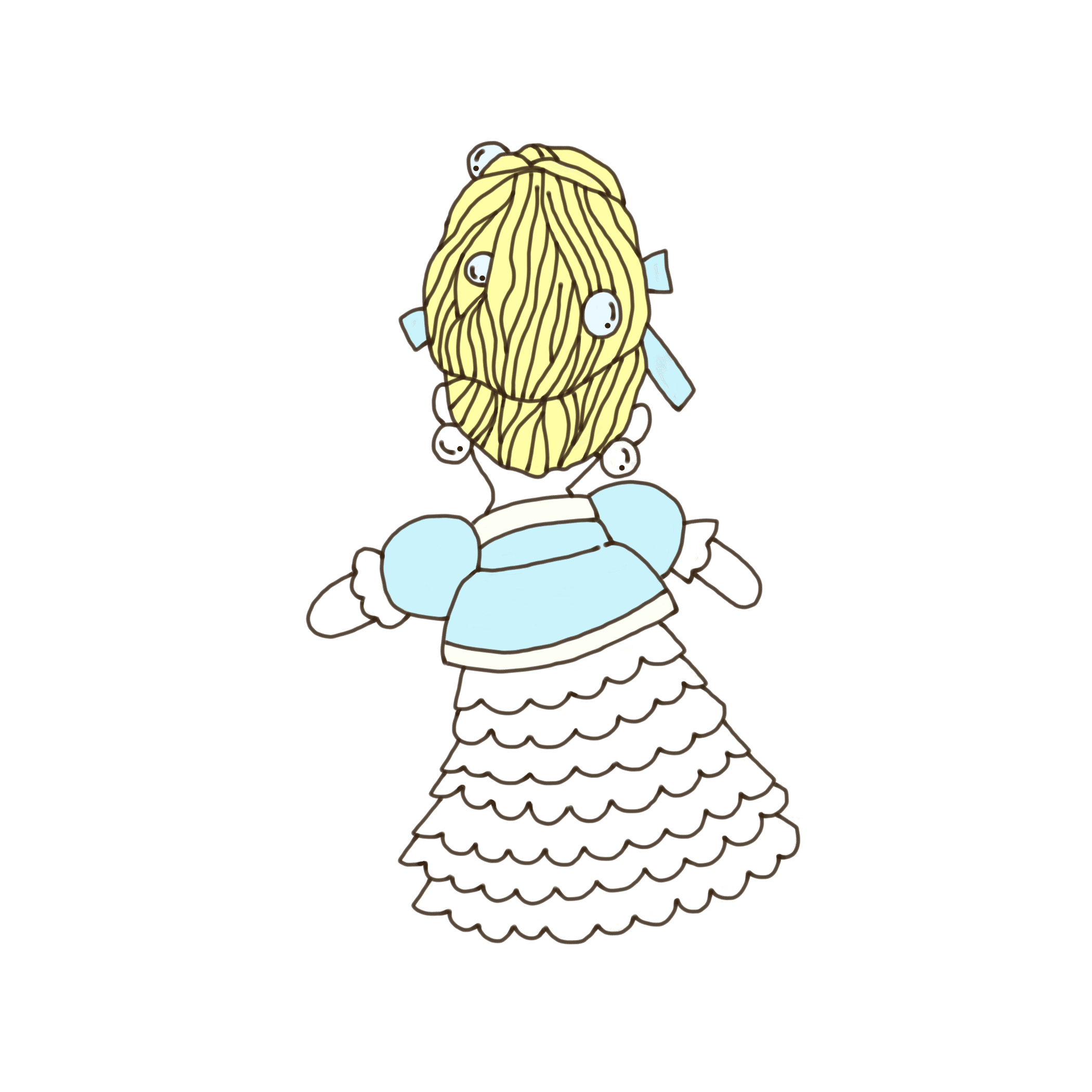 あみぐるみキャラクター | サンドリヨンちゃん｜PUPU | あみぐるみ作家