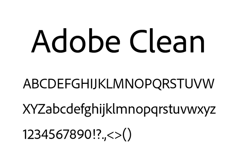 Adobe自身は、どんな書体を使っているのか？｜しじみ ｜デザインを語るひと