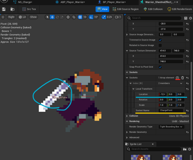 How to PaperZD その4-チャージ攻撃を作る-｜敷本ホノ┃#indiegamedev