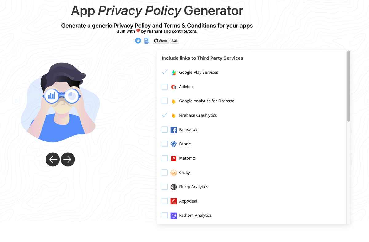 App Privacy Policy Generatorでアプリのプライバシーポリシーを30秒生成！｜チンプー