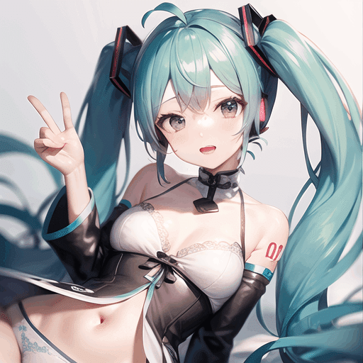 AIモデル毎のミクさん｜FX-702P