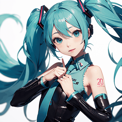 AIモデル毎のミクさん｜FX-702P