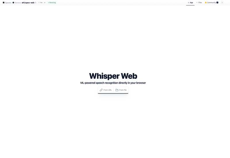 ブラウザ上で音声データから高速文字起こししてくれるWhisper Webを使ってみた。｜Focus On The Interaction Magazine