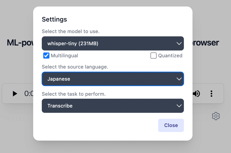ブラウザ上で音声データから高速文字起こししてくれるWhisper Webを使ってみた。｜Focus On The Interaction ...