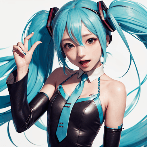 AIモデル毎のミクさん｜FX-702P