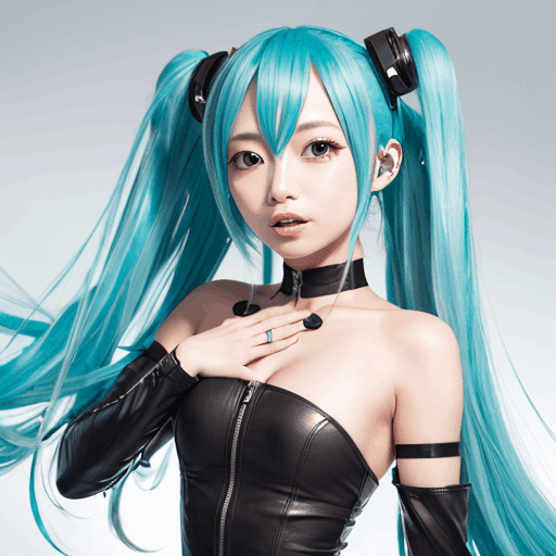 AIモデル毎のミクさん｜FX-702P